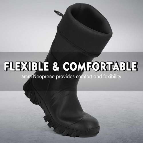 Tall Slip-Resistant Farm Boots for Farming, Fishing &Hunting