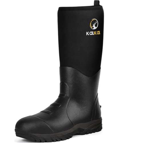 Rubber Boots For Men | Farm, Hunt, Fish, Work - Kalkal