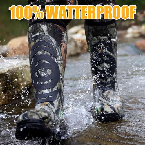 Camo Rubber Boots for Men | Farm, Hunt, Fish, Work - Kalkal