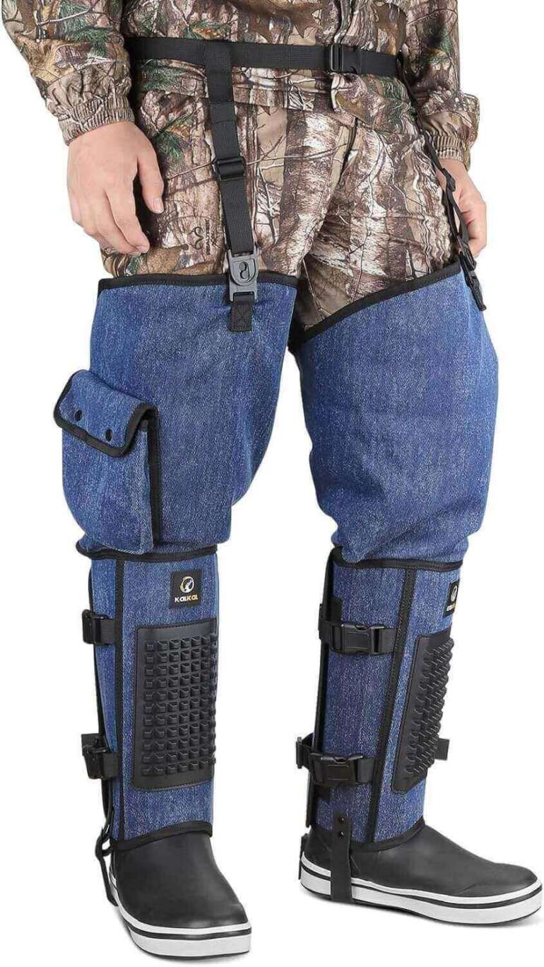 Snake Proof Hip Waders | Snake Legging&Chaps for Hunting