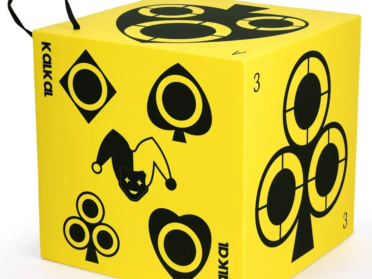 Lixada 18 Sides 3D Archery Target Self Healing XPE Foam Target Dice