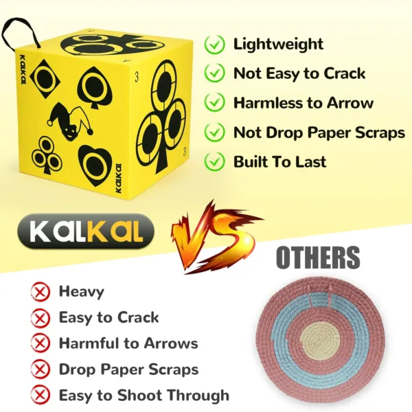 Archery Target Cube For Sale | Archery Range Targets - Kalkal